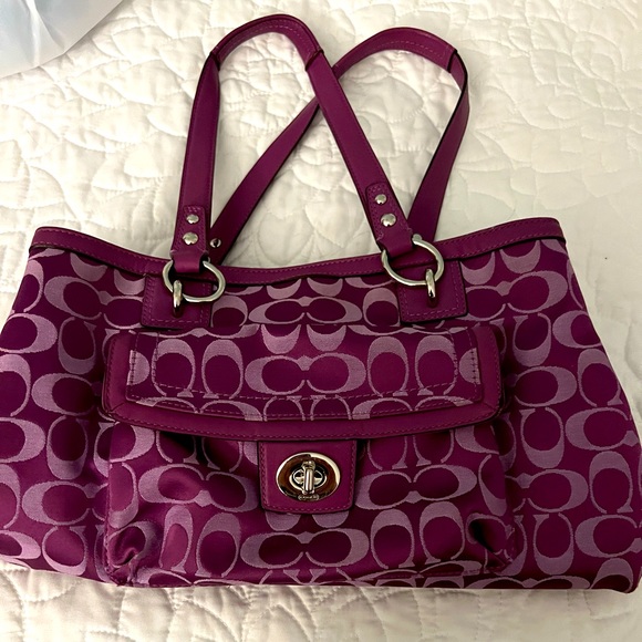 Coach | Bags | Three Section Coach Purse | Poshmark